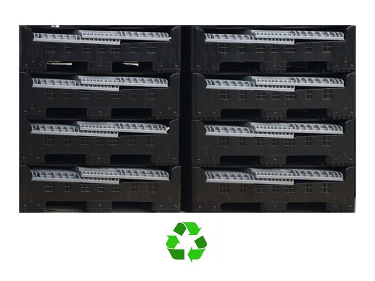 Collapsible & Foldable Plastic Pallet Boxes Wholesale