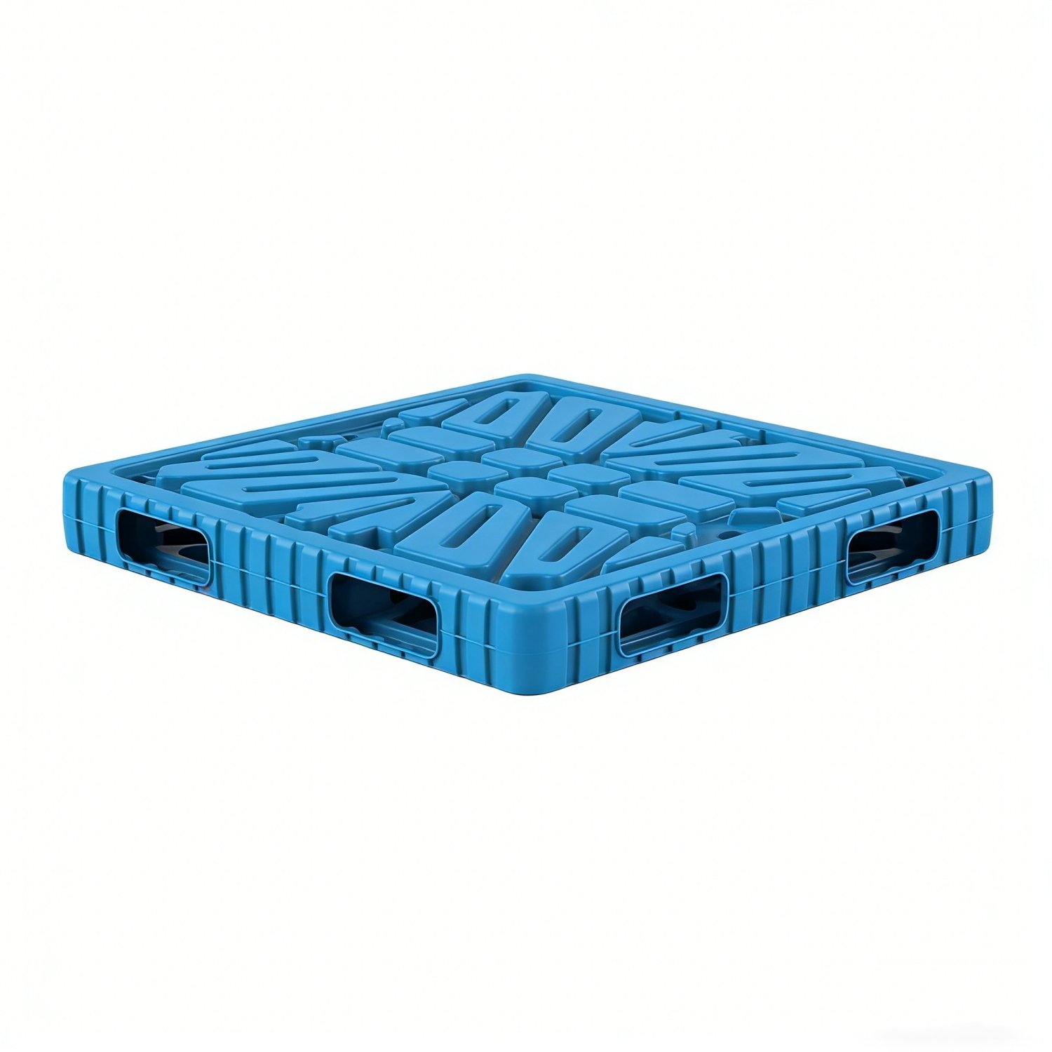 1200×1200 Blow Molding Plastic Pallet - Heavy Duty Racking